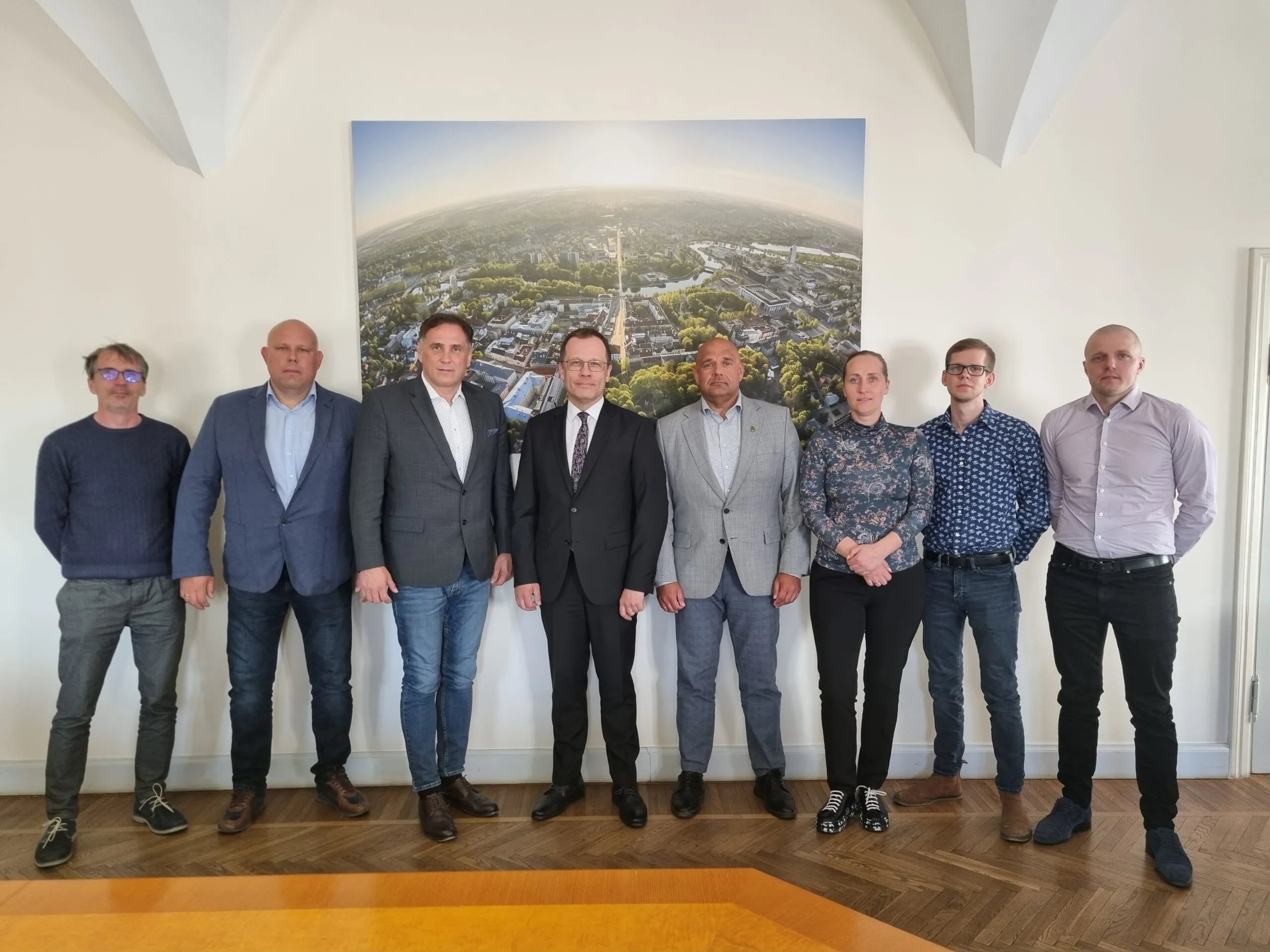 Tartut külastas UWW delegaat - Eesti Maadlusliit