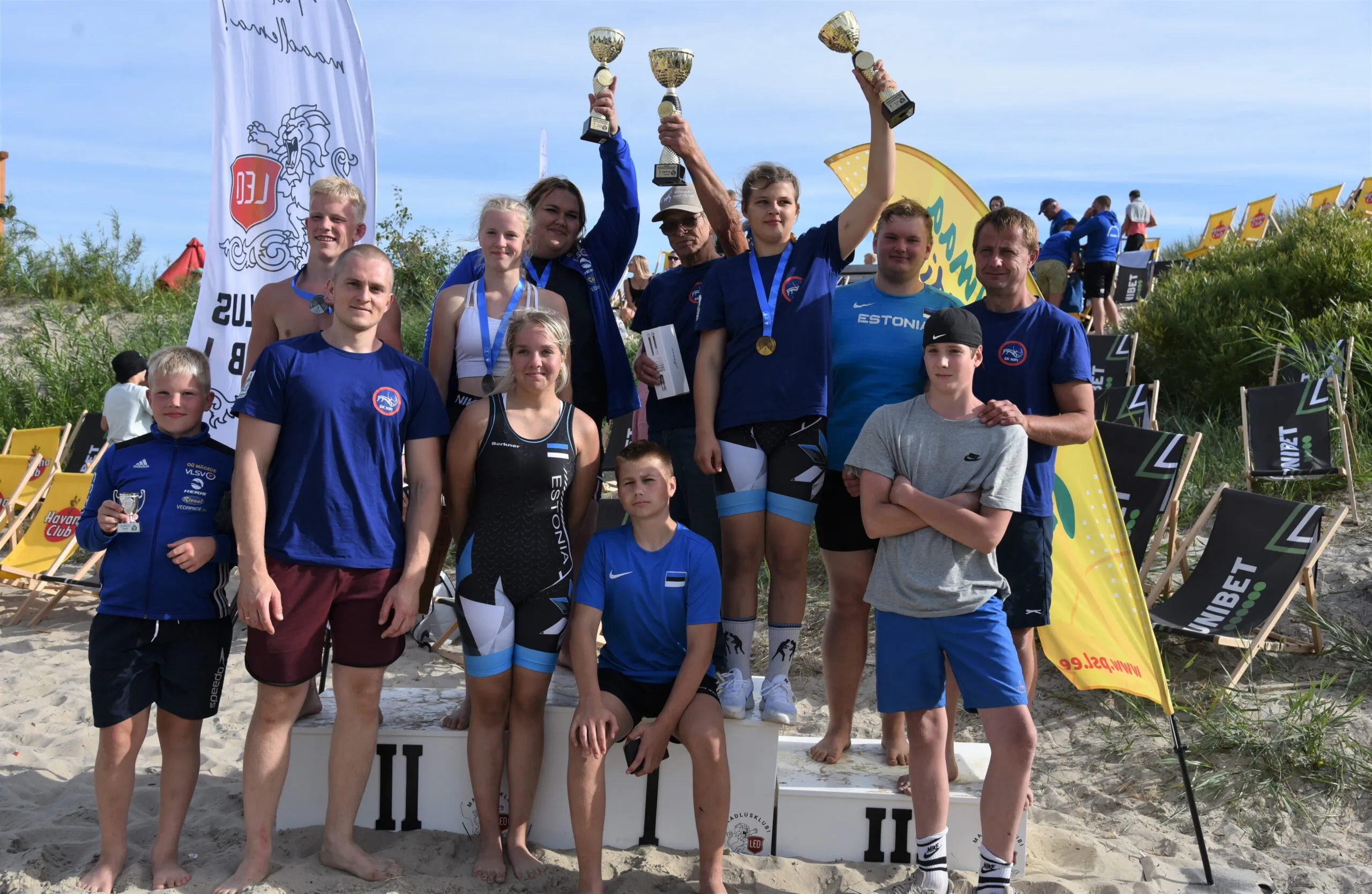 EMV rannamaadluses 2023 autasustamine - Eesti Maadlusliit